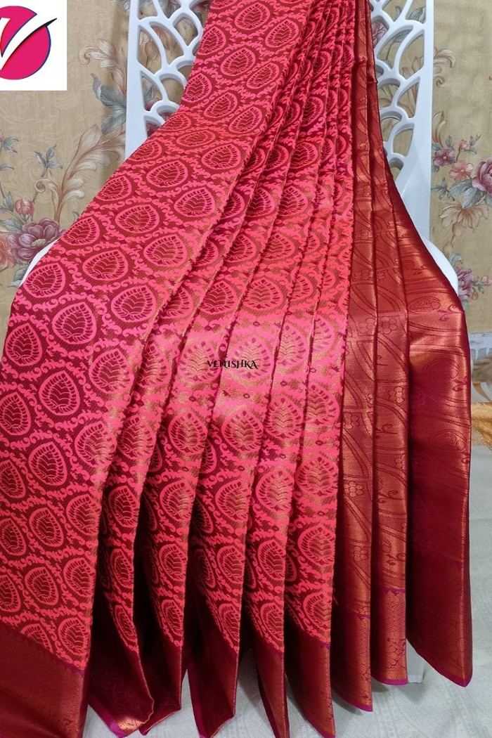 Elegant Silk Maroon Collection at venishka.com