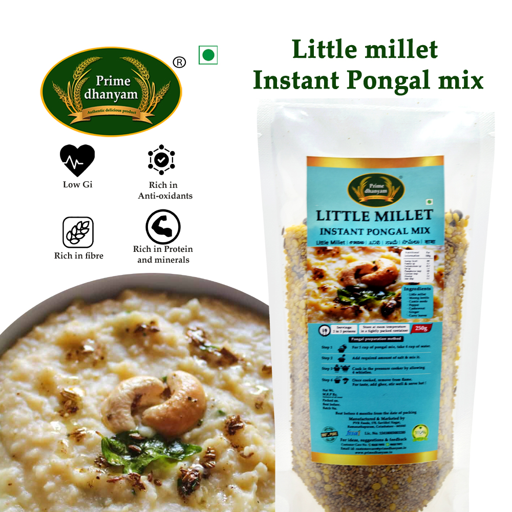 Little millet instant pongal mix