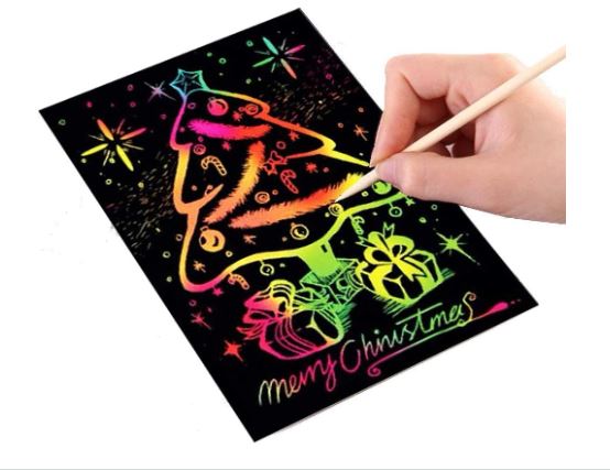 Color scratch books for kids